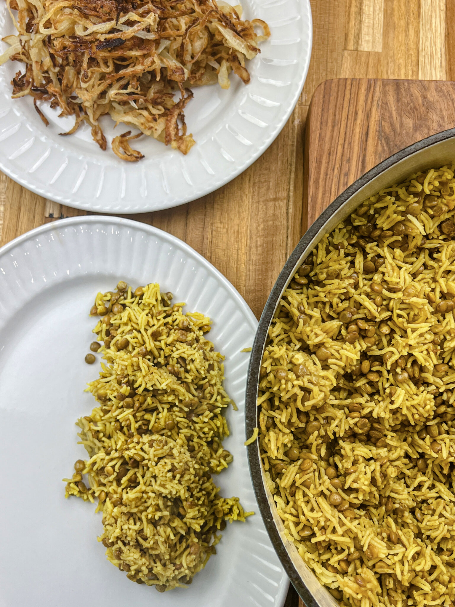 Mujadara- The Perfect Middle Eastern Dish. - Rana's Recipe