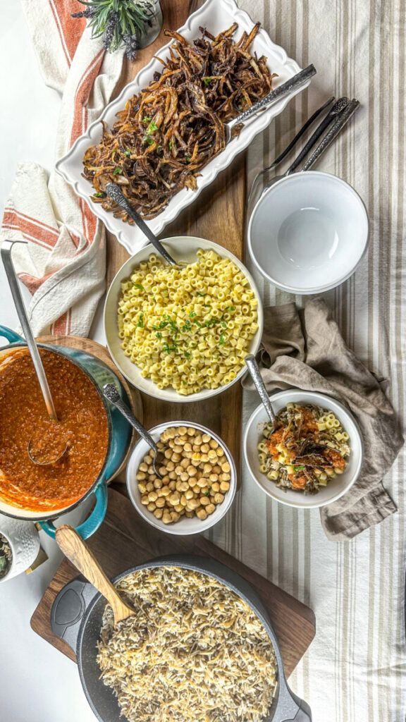 Egyptian Koshari: A Classic Egyptian Dish - Rana's Recipe