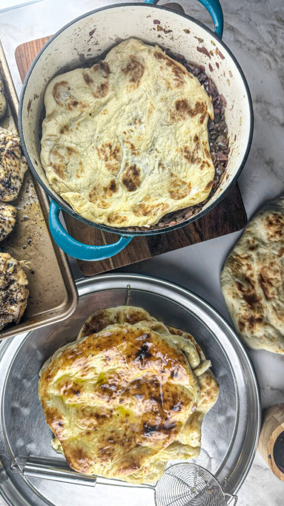 Musakhan: Sumac chicken and Caramelized onion Flatbread