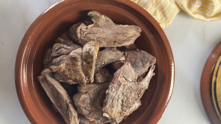Authentic Moroccan Lamb Tagine with Dried Fruit - Rana's Recipe
